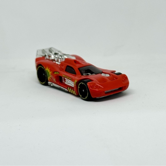 Toys | Hot Wheels Acceleracers Spine Buster Red Die Cast Car | Poshmark